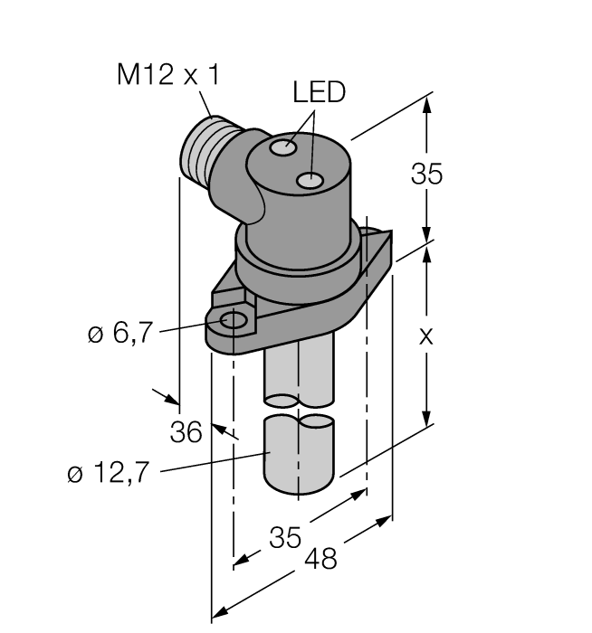 Inductive Sensor - For High Pressures
