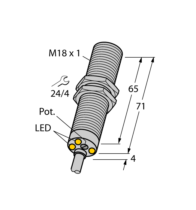 Inductive Sensor - Rotation speed monitor