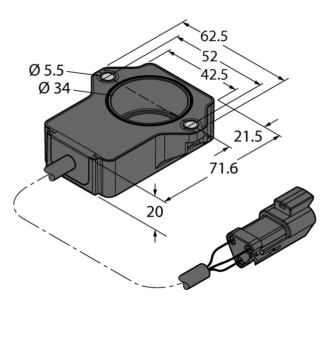 Miniature Encoder - With Analog Output