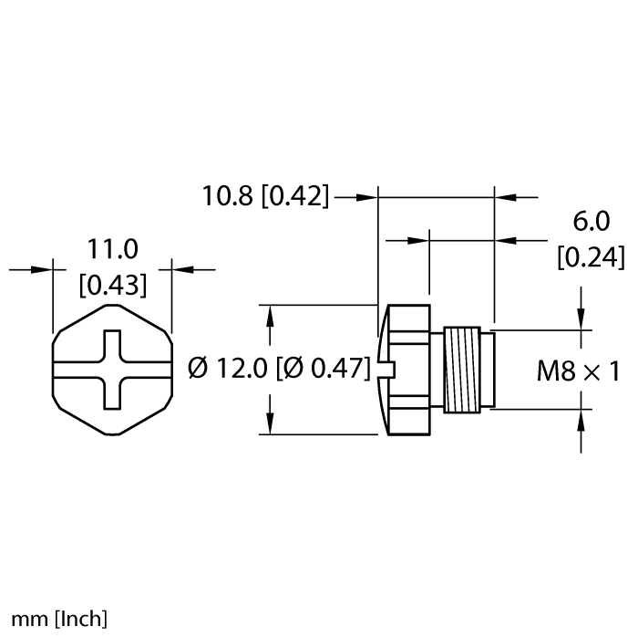 Actuator and Sensor Accessory - Closure cap
