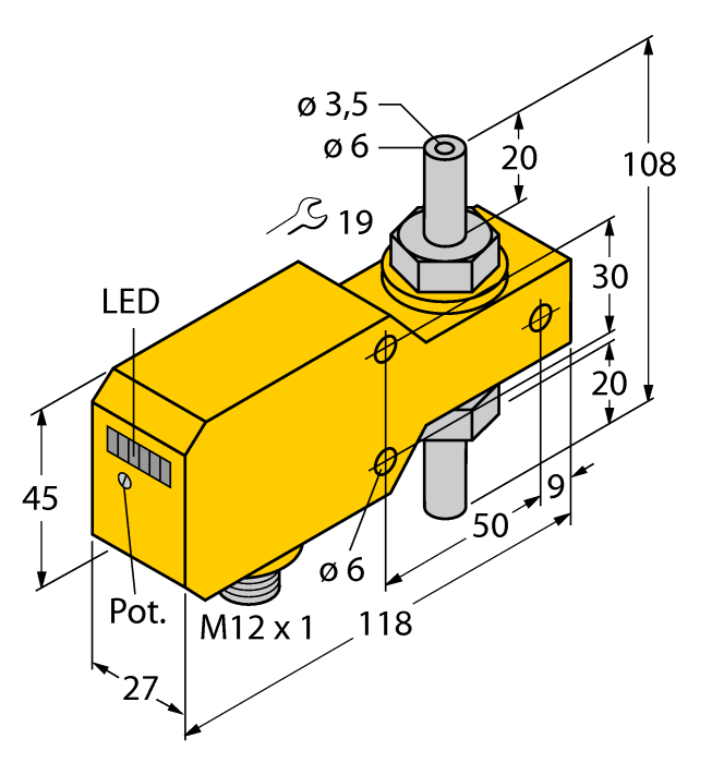 Flow Monitoring - Inline Sensor with Integrated Processor