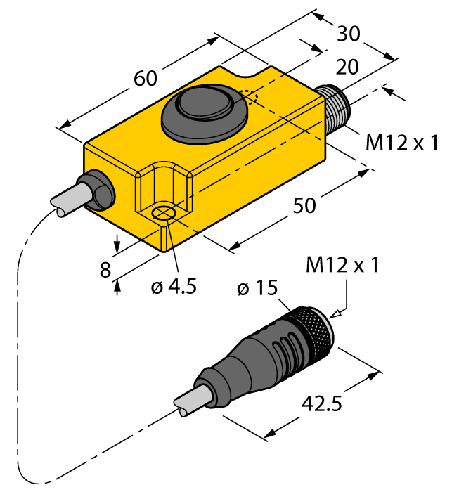 Inductive Angle Sensor - With Analog Output
