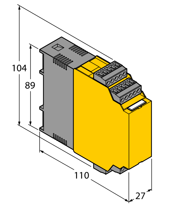 Rotation speed monitor - 1-channel