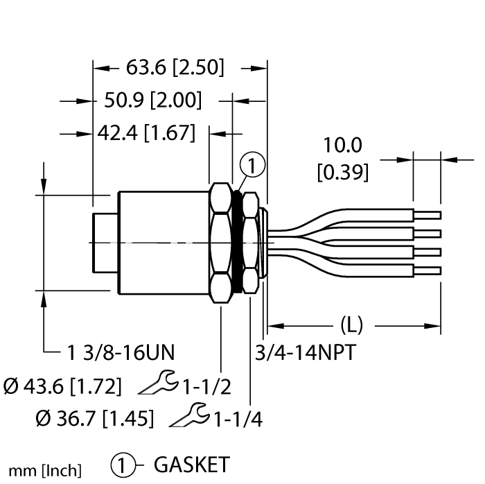 Power Receptacle - Front Mount