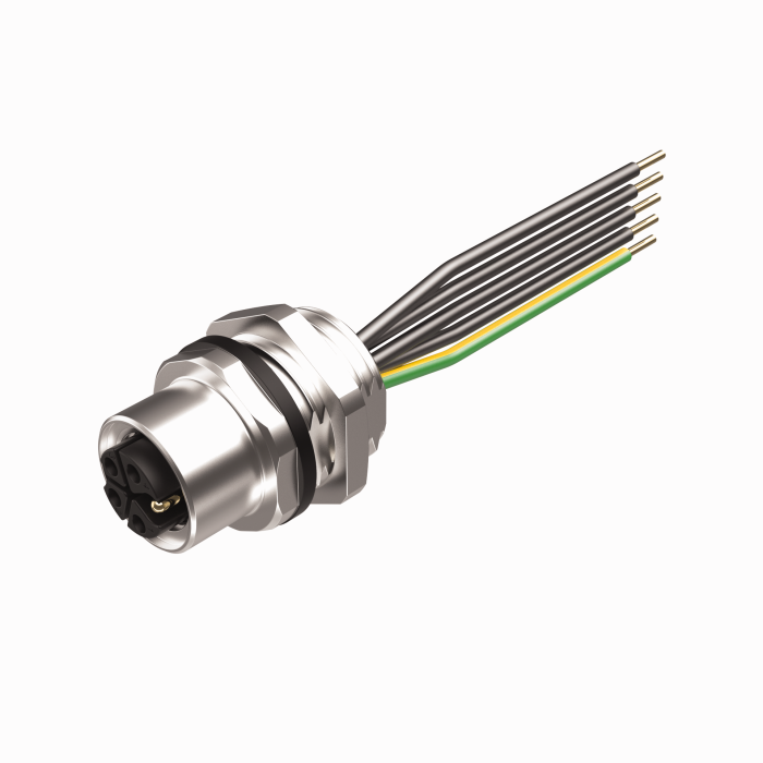 M12 Power Receptacle - Front Mount