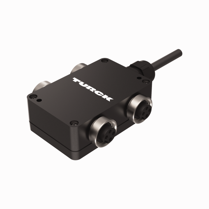 Passive Actuator/Sensor Junction Box, 4 Ports - 7/8” minifast I/O Ports