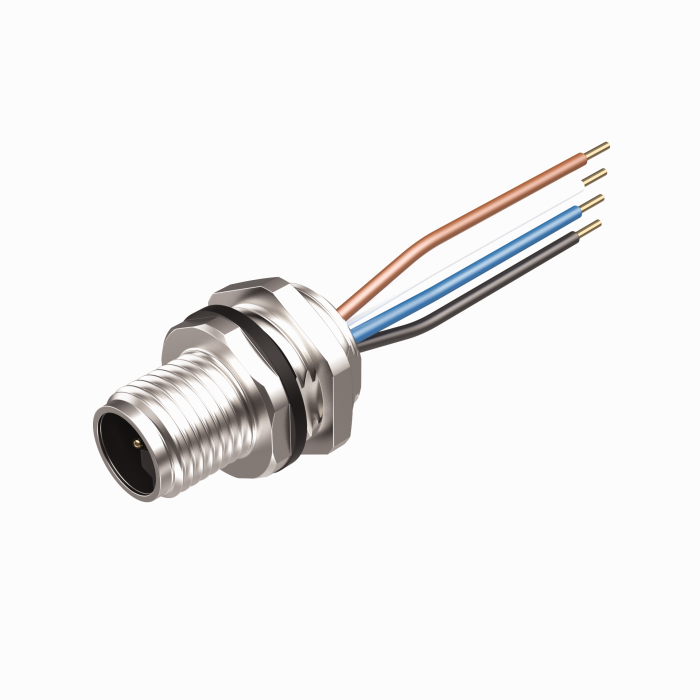 M12 Power Receptacle - Front Mount