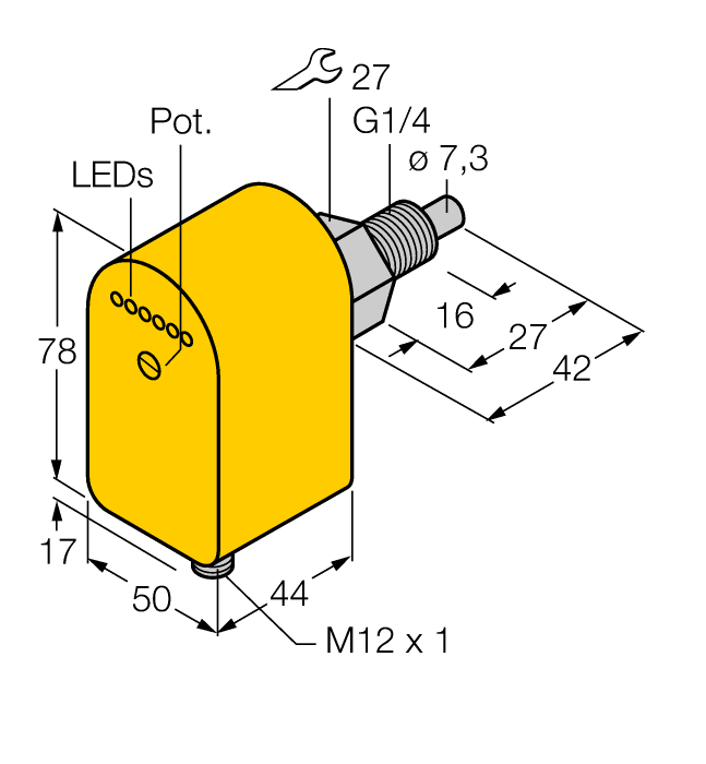 Flow Monitoring - Immersion Sensor with Integrated Processor