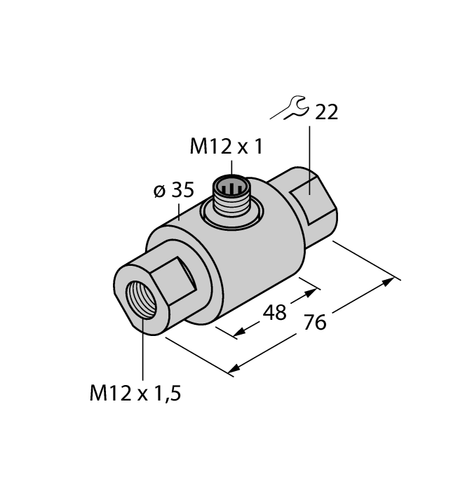 Flow Monitoring - Inline Sensor without Integrated Processor