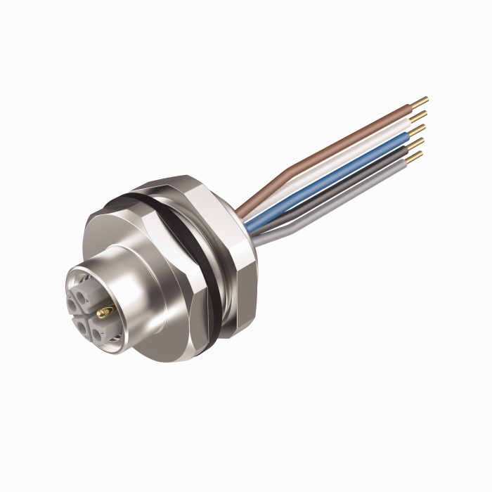 M12 Power Receptacle - Front Mount