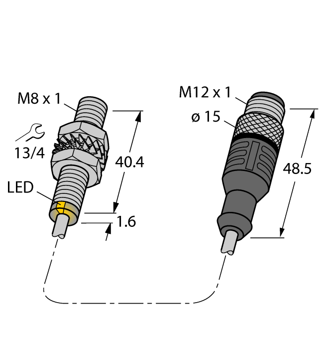 Inductive Sensor - With Extended Switching Distance