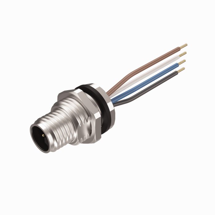 M12 Power Receptacle - Rear Mount