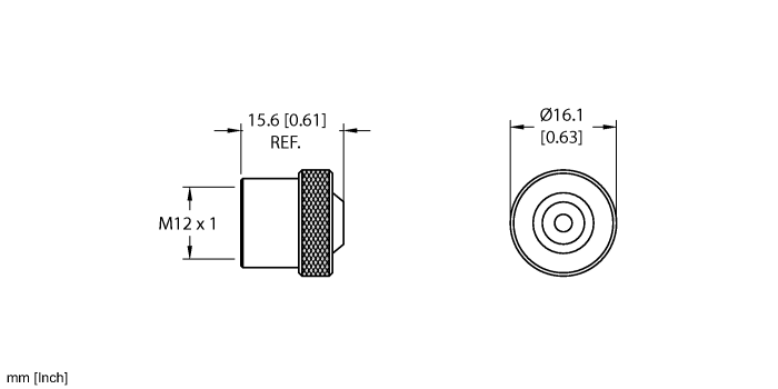 Accessory for M12 - Closure cap