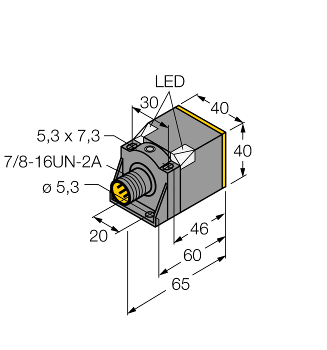 Inductive Sensor - With Extended Switching Distance