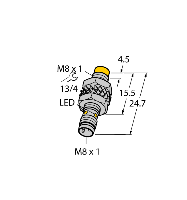 Inductive Sensor - With Increased Switching Distance