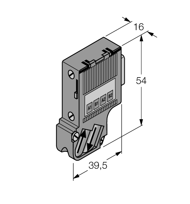 excom I/O System - Module Rack, Zone 1, for 16 Modules