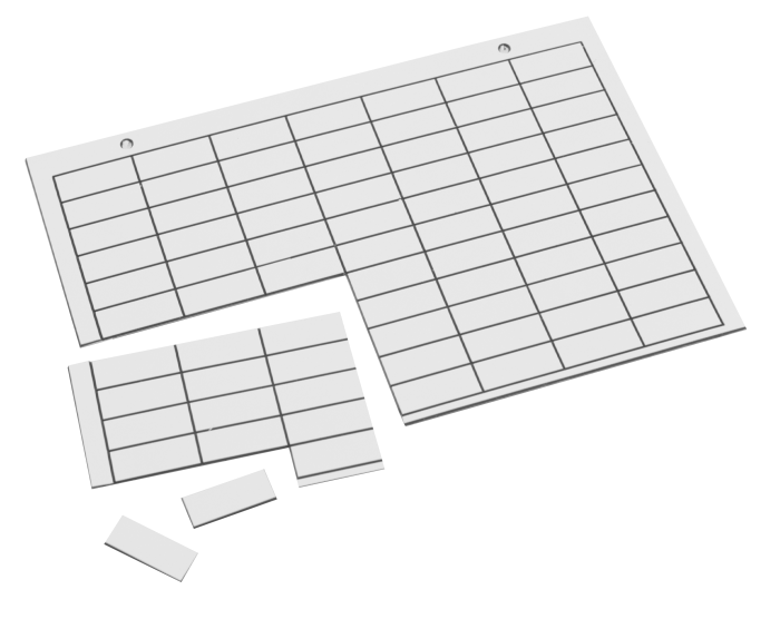 Mounting Accessories - Label for Mounting Clips