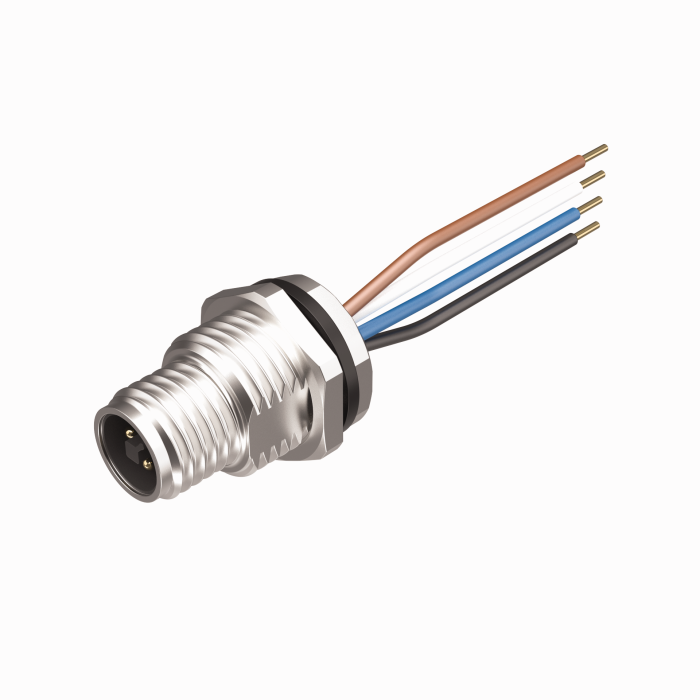 M12 Power Receptacle - Rear Mount