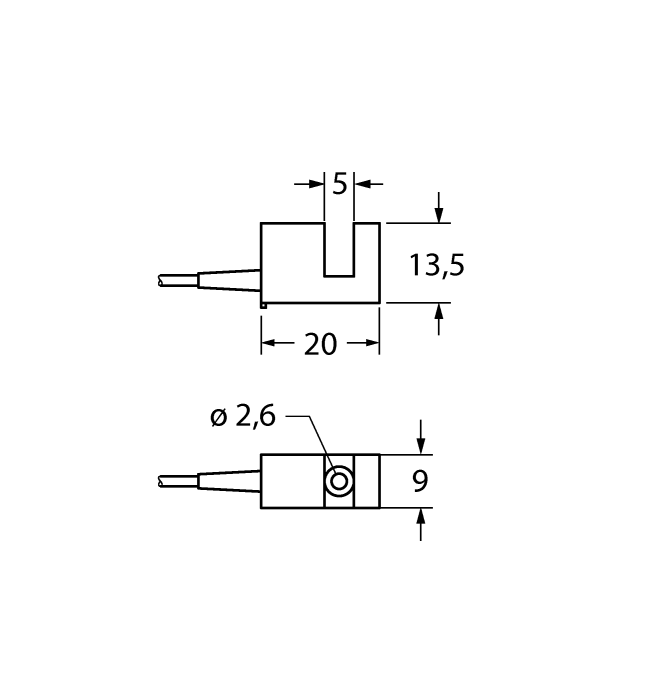 Inductive Sensor - Slot-type