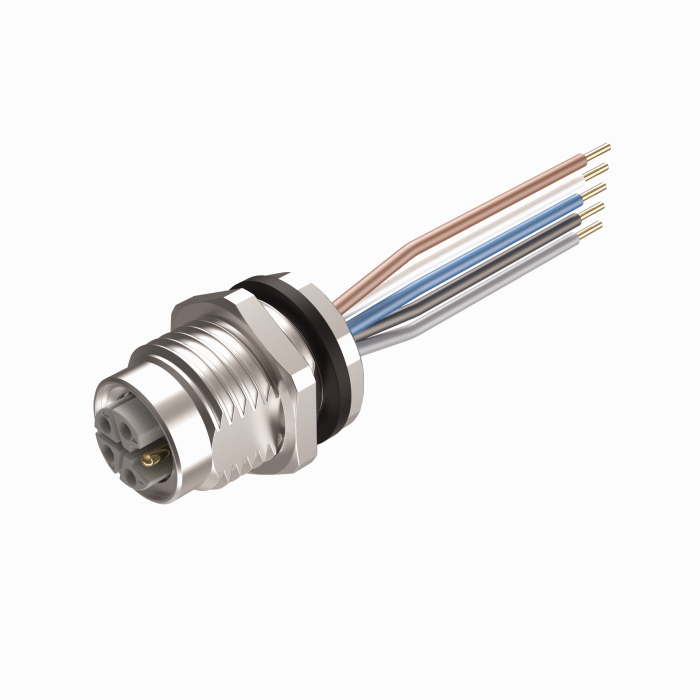 M12 Power Receptacle - Rear Mount