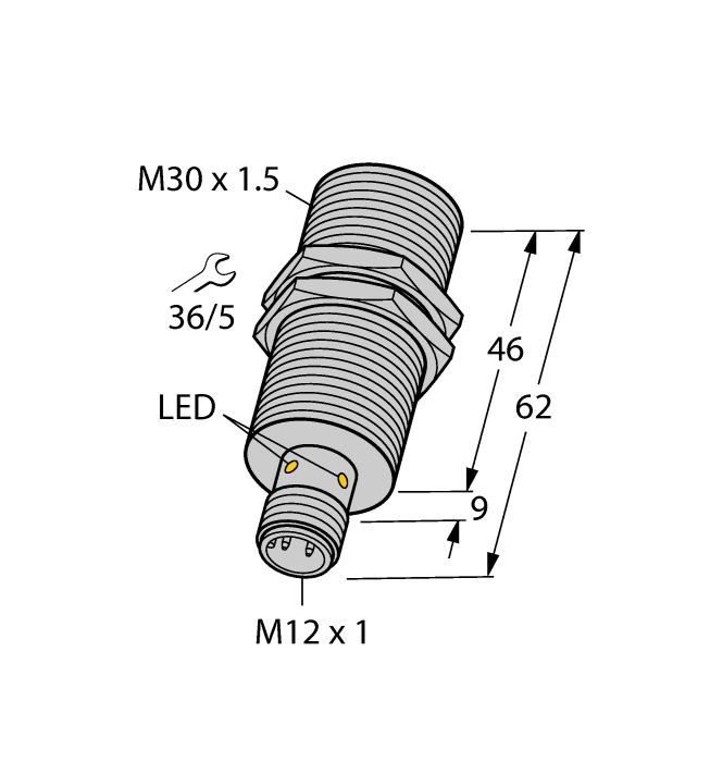 Inductive Sensor - With Extended Switching Distance