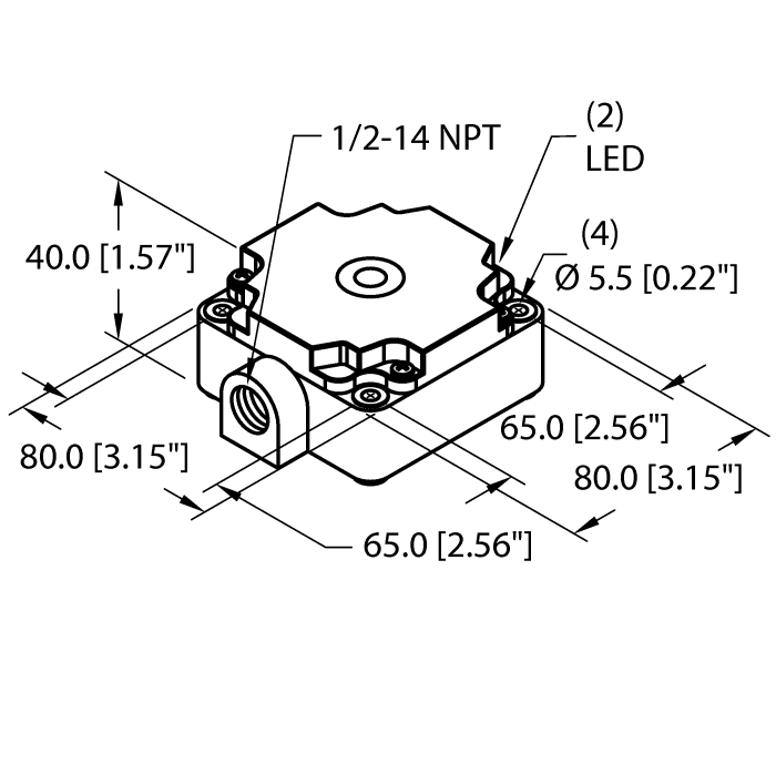 Inductive Sensor - With Increased Switching Distance