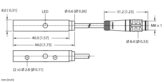 Inductive Sensor - With Extended Switching Distance