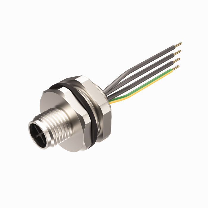 M12 Power Receptacle - Front Mount