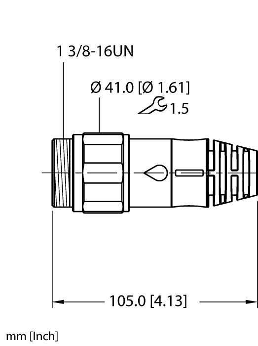 Hazardous Location Power Cordset - Extension Cable