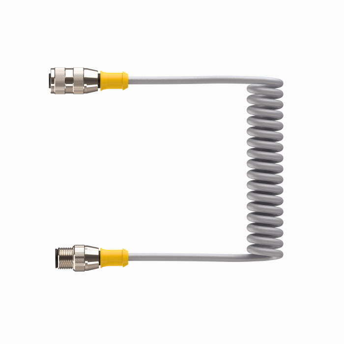 Actuator and Sensor Cordset - Extension Coil Cordset