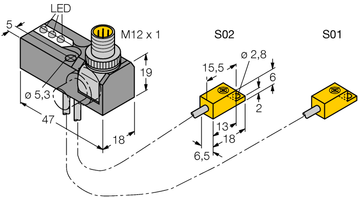 Inductive Sensor - Monitoring Kit for Power Clamps