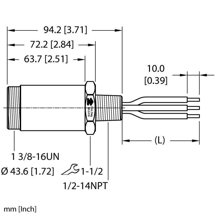 Hazardous Location Power Receptacle - Front Mount