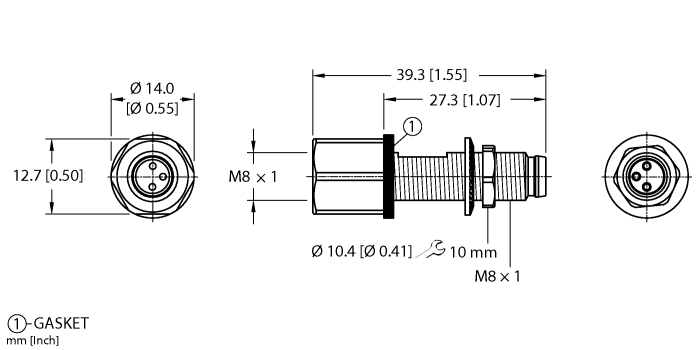 Actuator and Sensor Receptacle - Panel Feed-through