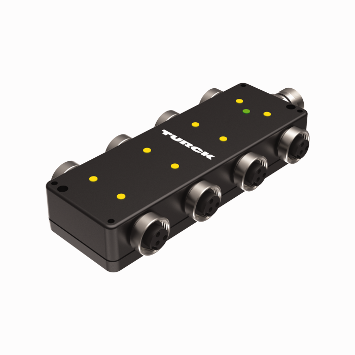 Passive Actuator/Sensor Junction Box, 8 Ports - 7/8” minifast I/O Ports