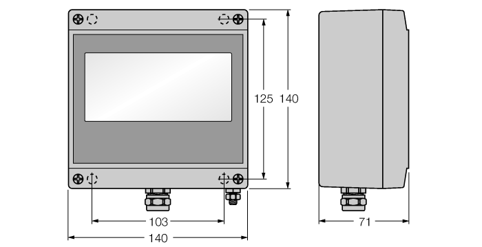Fieldbus Display, 3-Channel - PROFIBUS-PA
