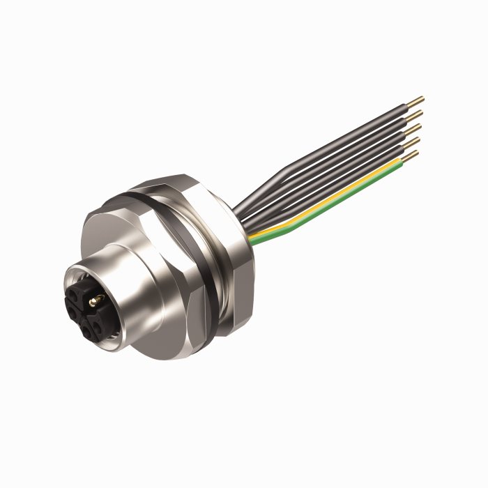 M12 Power Receptacle - Front Mount
