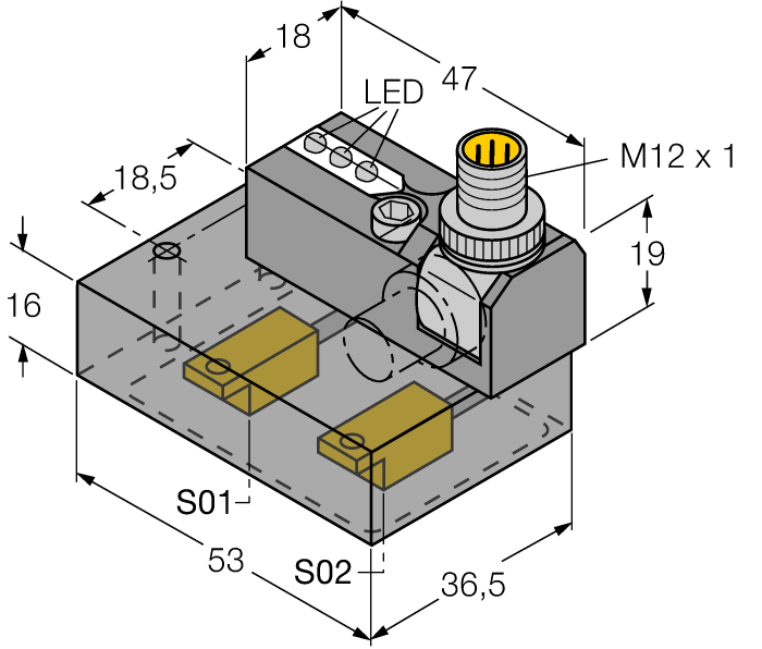 Inductive Sensor - Monitoring Kit for Power Clamps