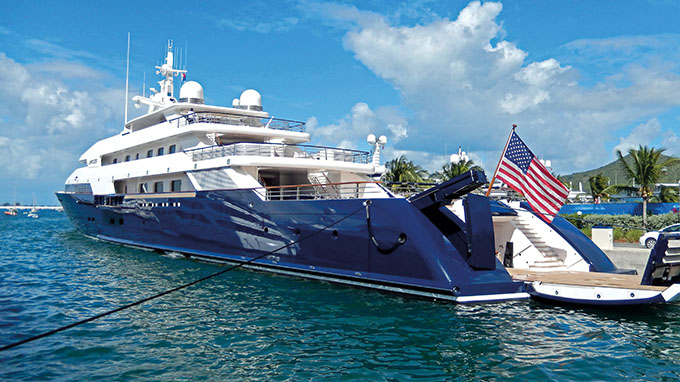 Block I/O Modules on Super Yacht - Turck Inc. USA